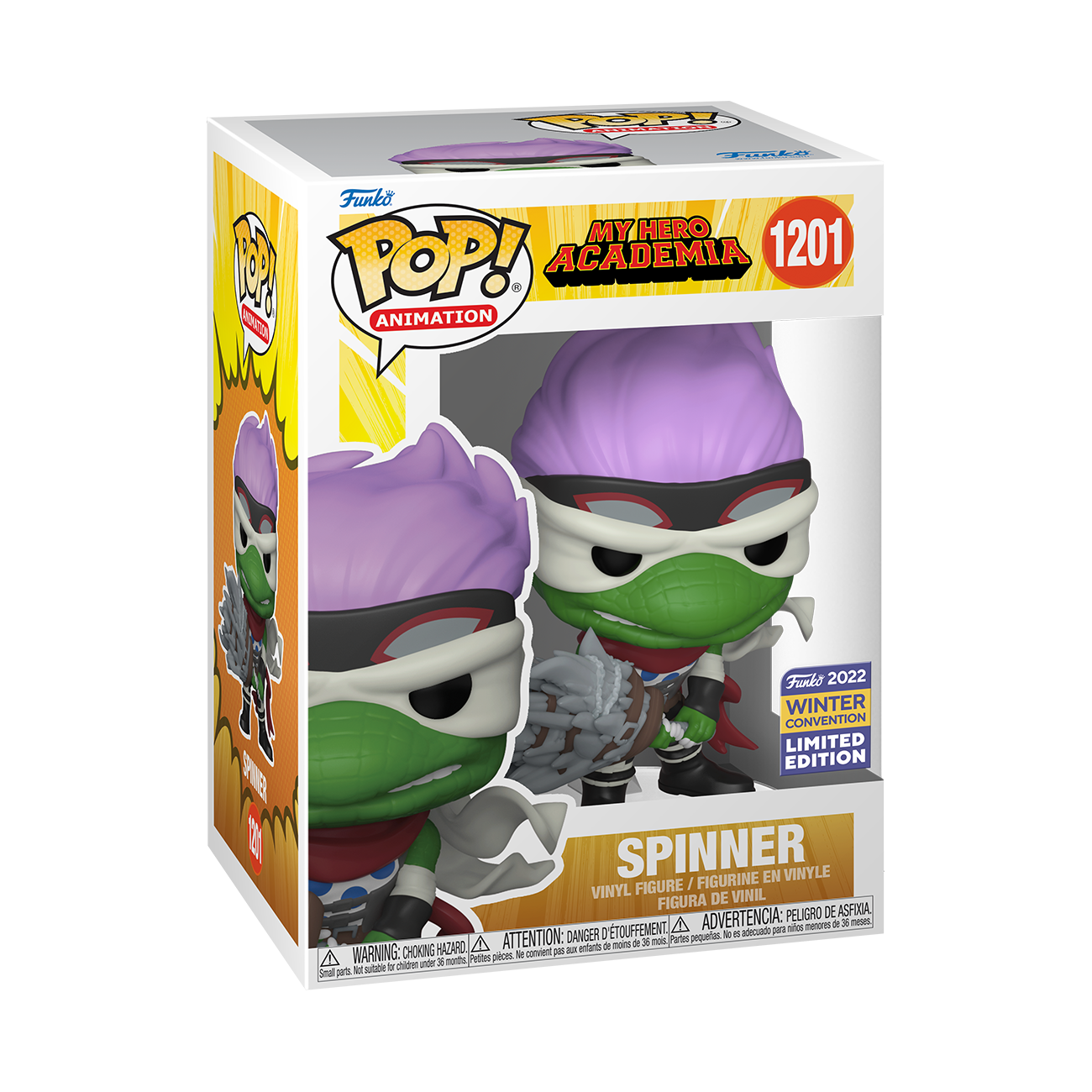 Buy My Hero Academia - Spinner Pop! Vinyl Winter Con 2022 BC22 [RS ...