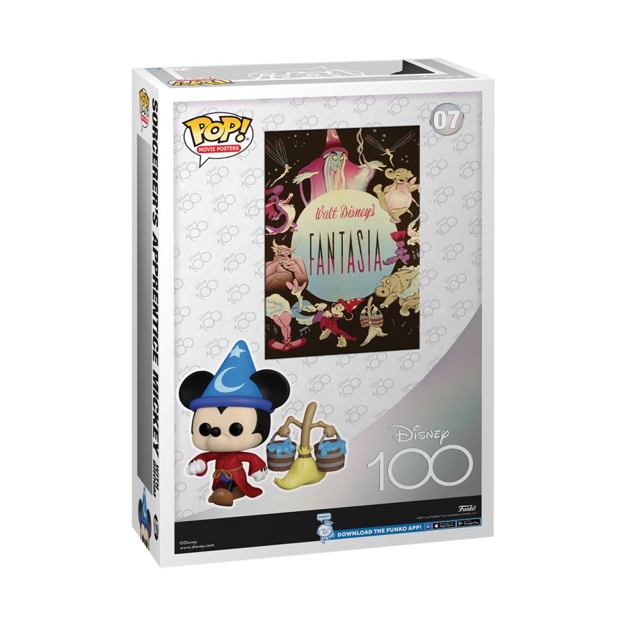 Disney's Fantasia - Sorcerer's Apprentice Mickey with Broom Pop! Poste