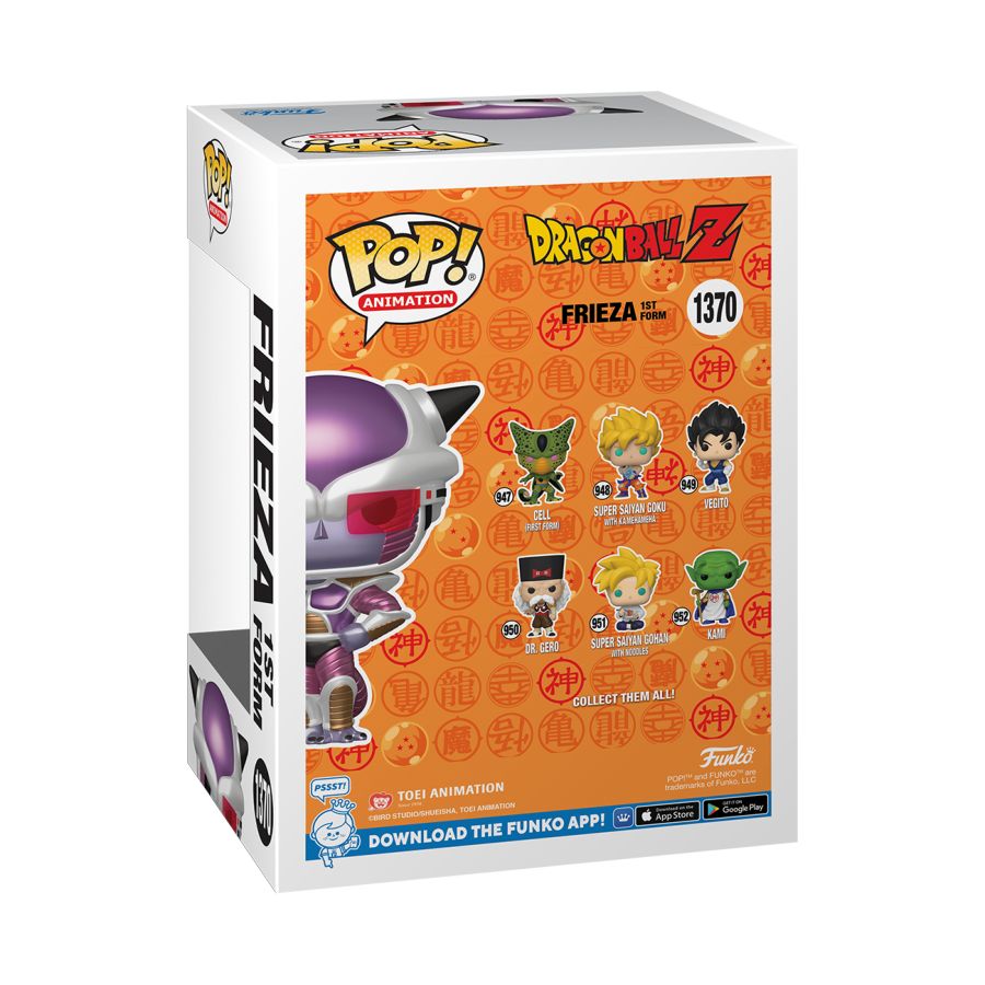 Buy Dragon Ball Z - First Form Frieza Metallic Pop! Vinyl [RS] Online ...