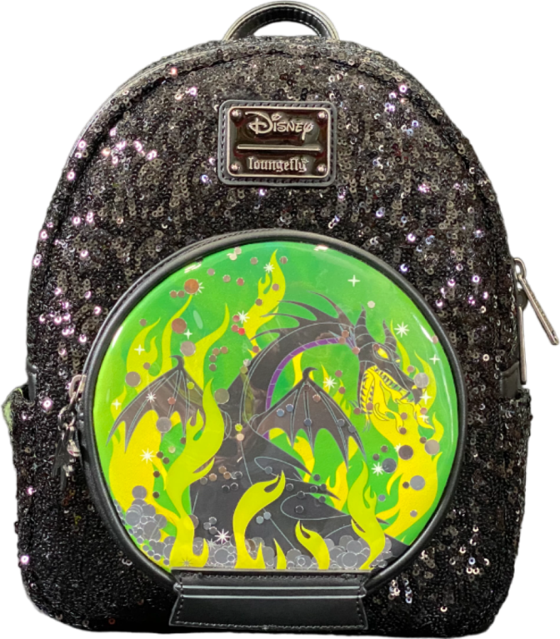 Buy Disney Villains - Maleficent Snowglobe Mini Backpack Online ...