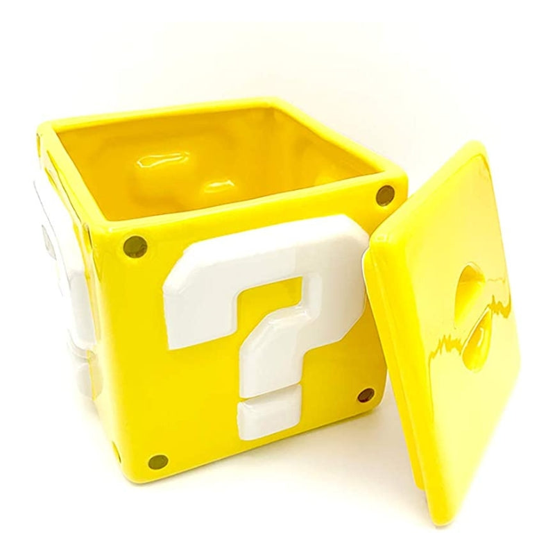 Buy Super Mario - Question Block Cookie Jar Online Australia — Minitopia